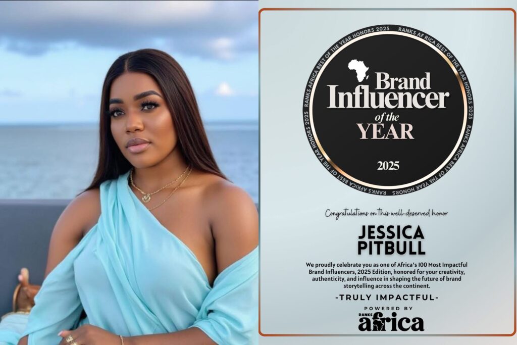 Jessica Pitbull eleita "Influenciadora de Marca do Ano 2025" pela Ranks ...