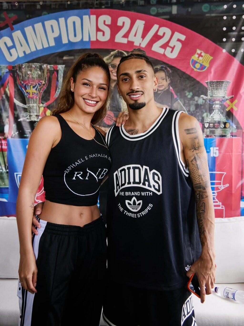 Raphinha celebra aniversário de Natália Beloli com declaração comovente ...